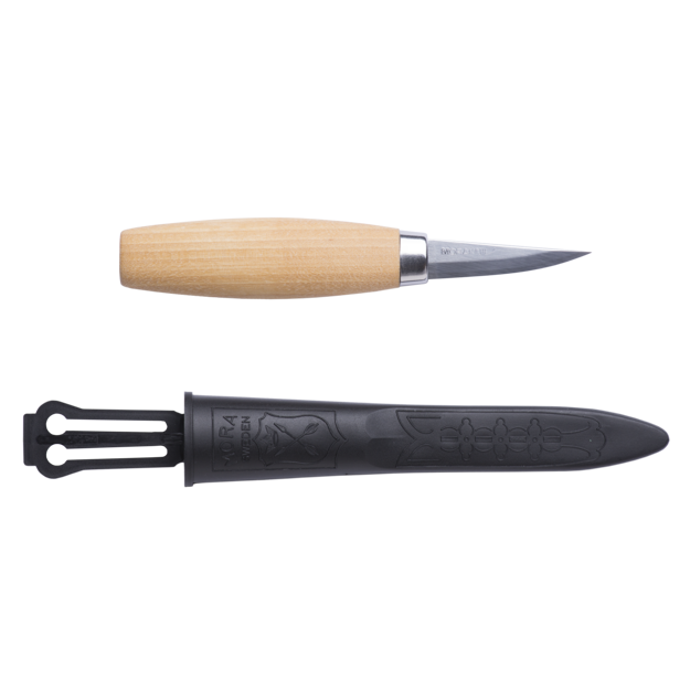 Mora 120 (C) Woodcarving Knife | Carbon Steel Blade - Tyzacktools