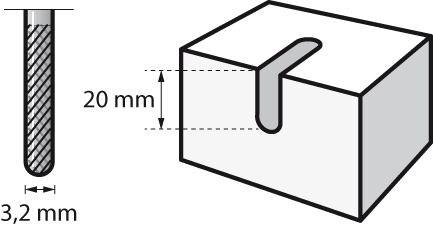 DREMEL 562 Tile Cutting Bit - Tyzacktools