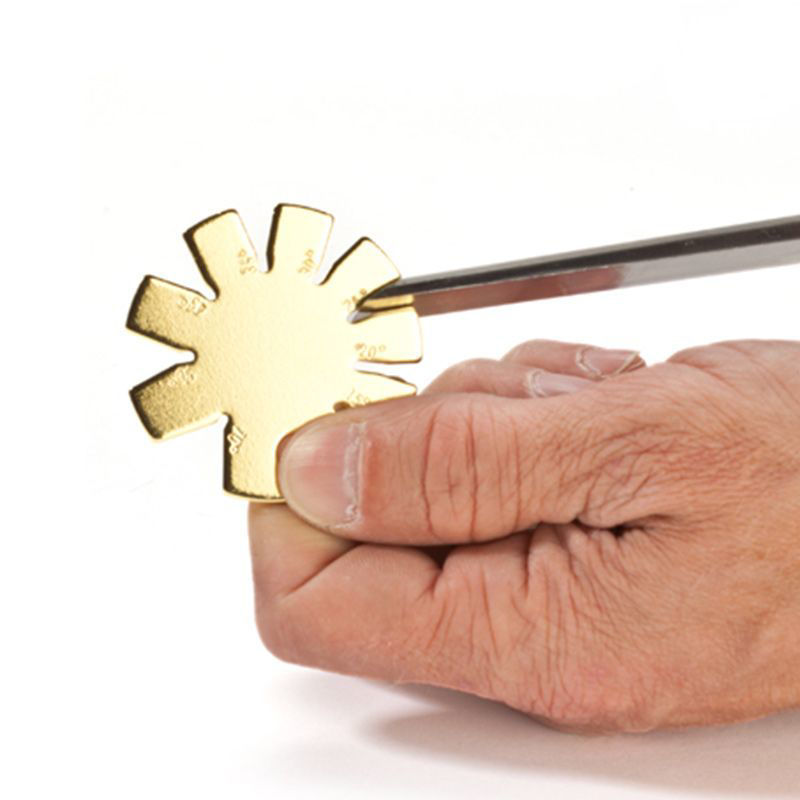 Solid Brass Bevel Angle Gauge - Tyzacktools