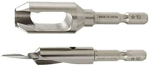 Star M Japanese 12mm Countersink & Plug Cutter Set 58S-4120 4 x 12 x ...