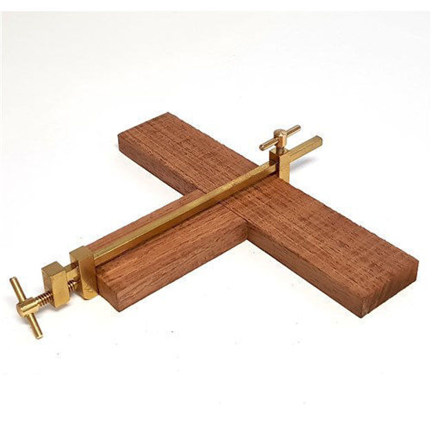 Yamazaki Japanese Hatagane Solid Brass Clamp 150mm - SH-150 - Tyzacktools