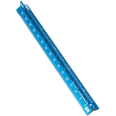 Shinwa Japanese Triangle Scale Rule 150mm Surveyors - 74967 - Tyzacktools