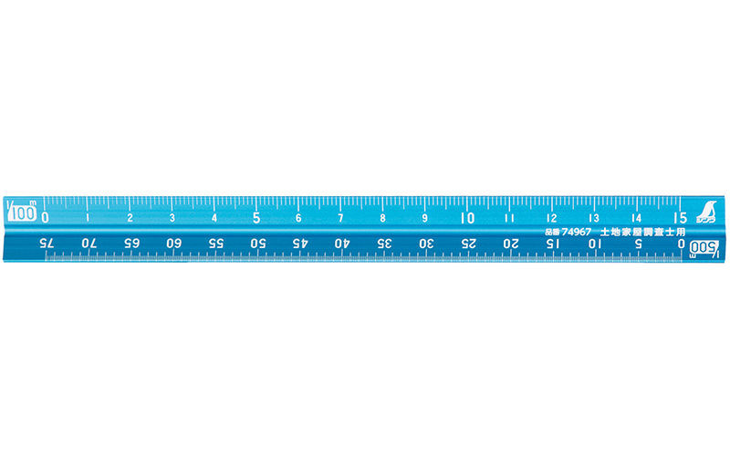 Shinwa Japanese Triangle Scale Rule 150mm Surveyors - 74967 - Tyzacktools