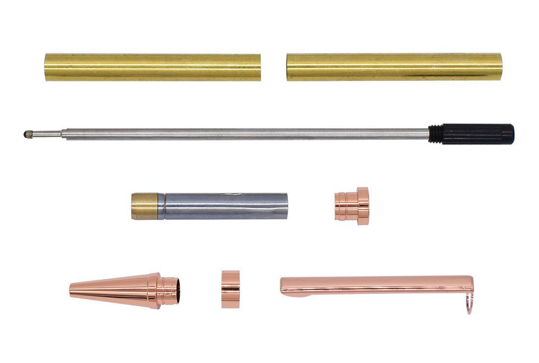 Charnwood PEN7CO 7mm Slimline Twist Pen – Copper | Premium Writing Pen ...