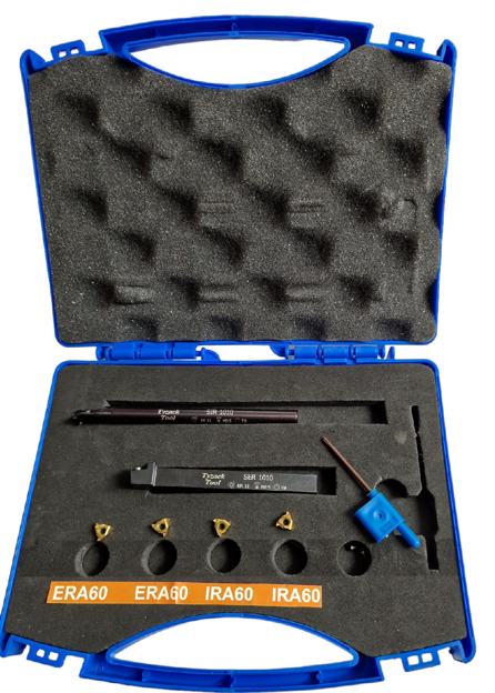 Indexable External and Internal Threading Tool Set 12mm - TT0132 ...