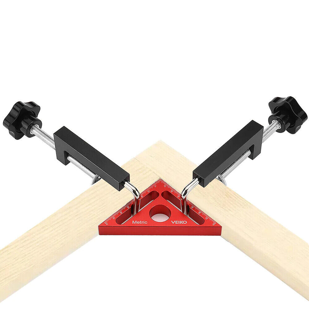 Corner Clamping Square With 2 x Clamps - Tyzacktools