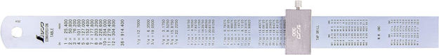 Shinwa Japanese 300mm Stainless Steel Rule With Ruler Stop - 76752 - Tyzacktools