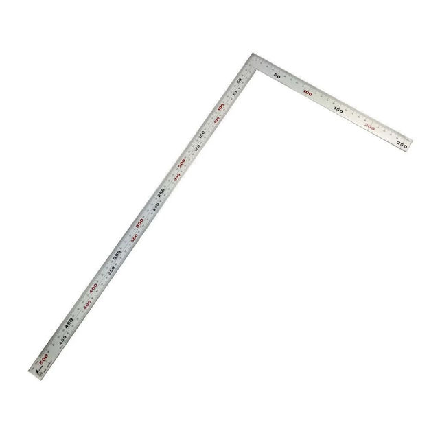 Shinwa 10405 Carpenters Square 500 x 250mm 6 Scale - Tyzacktools
