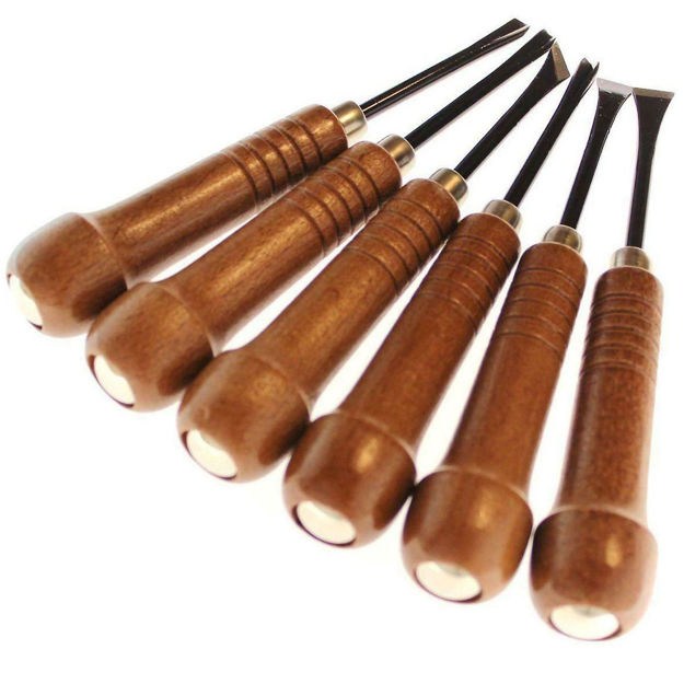 Tohosha Japanese Wood Carving Tools Set 6 Piece - 52B6 | Tyzacktools