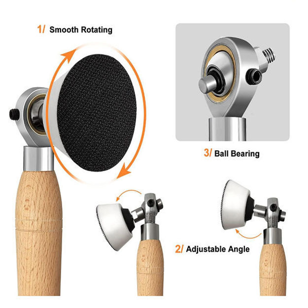 Bowl Sander with Angle Adjustable 2" (50mm) - Tyzacktools