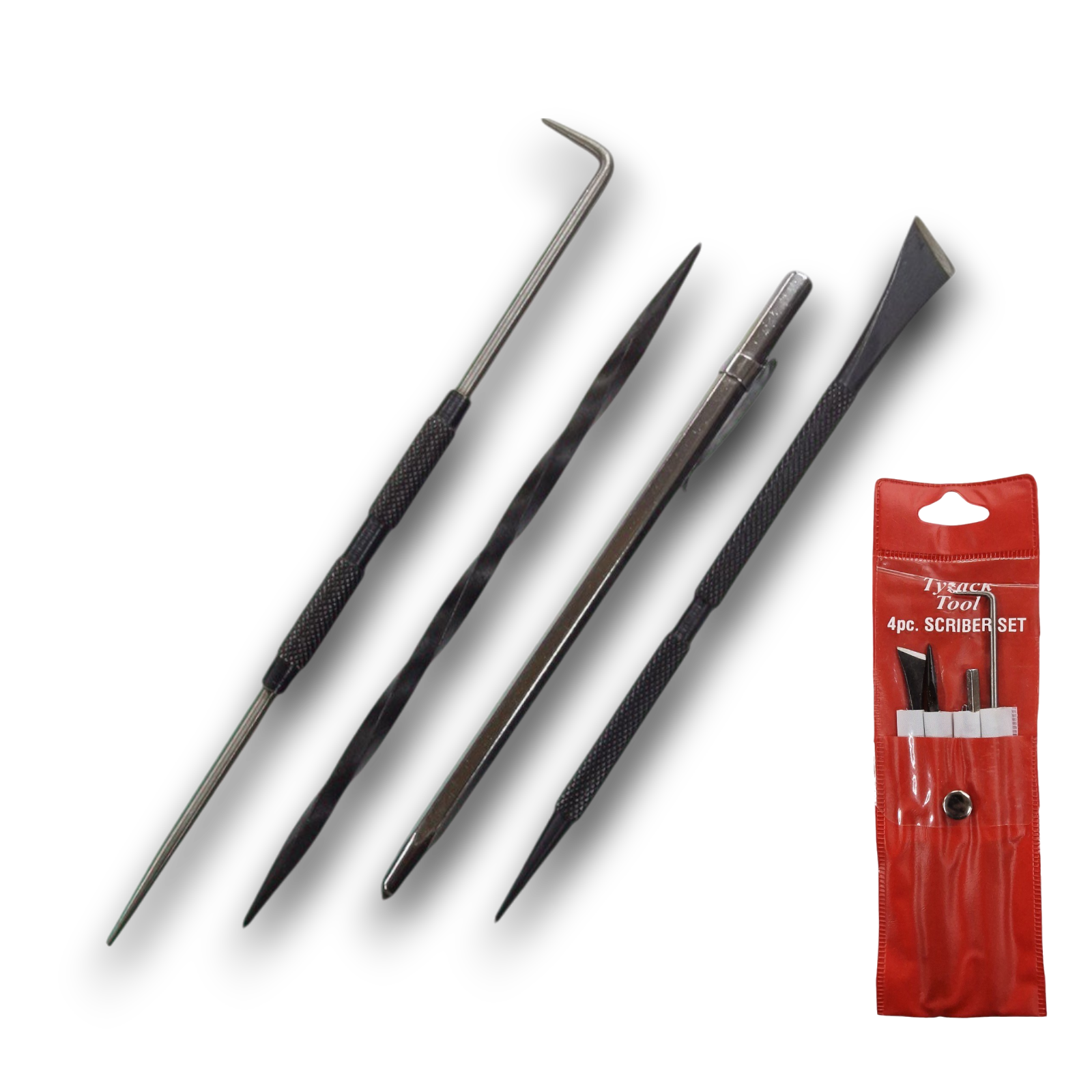 Engineers 4pc Hardened Steel Scriber Set) | Tyzack Tools