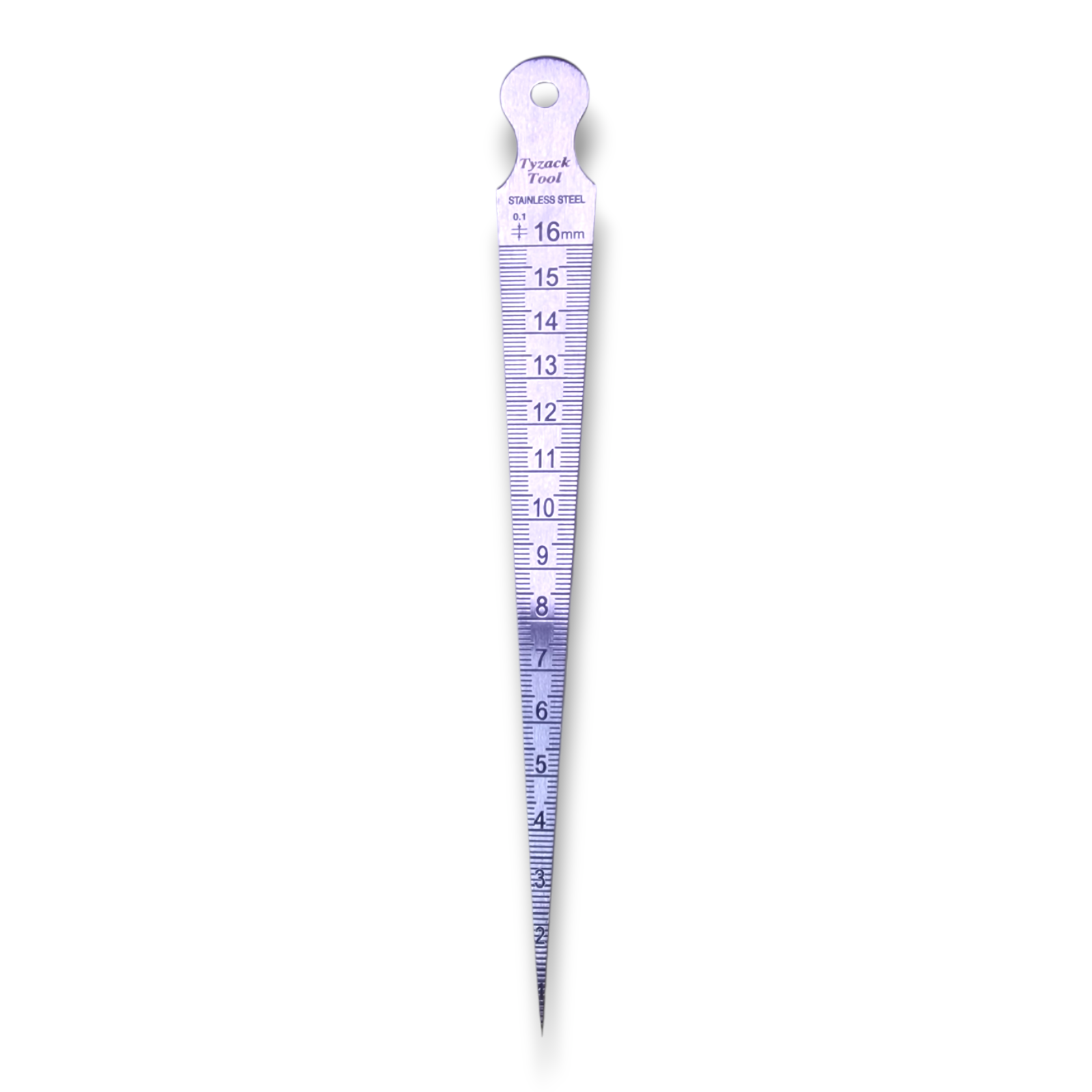 Bore Gauge 1mm - 15mm (1/8"-5/8'') Measuring Taper Gauge Metric ...
