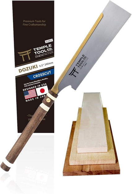 Temple Tool Co. Japanese Dozuki Wood Saw Crosscut - 240mm - Tyzacktools