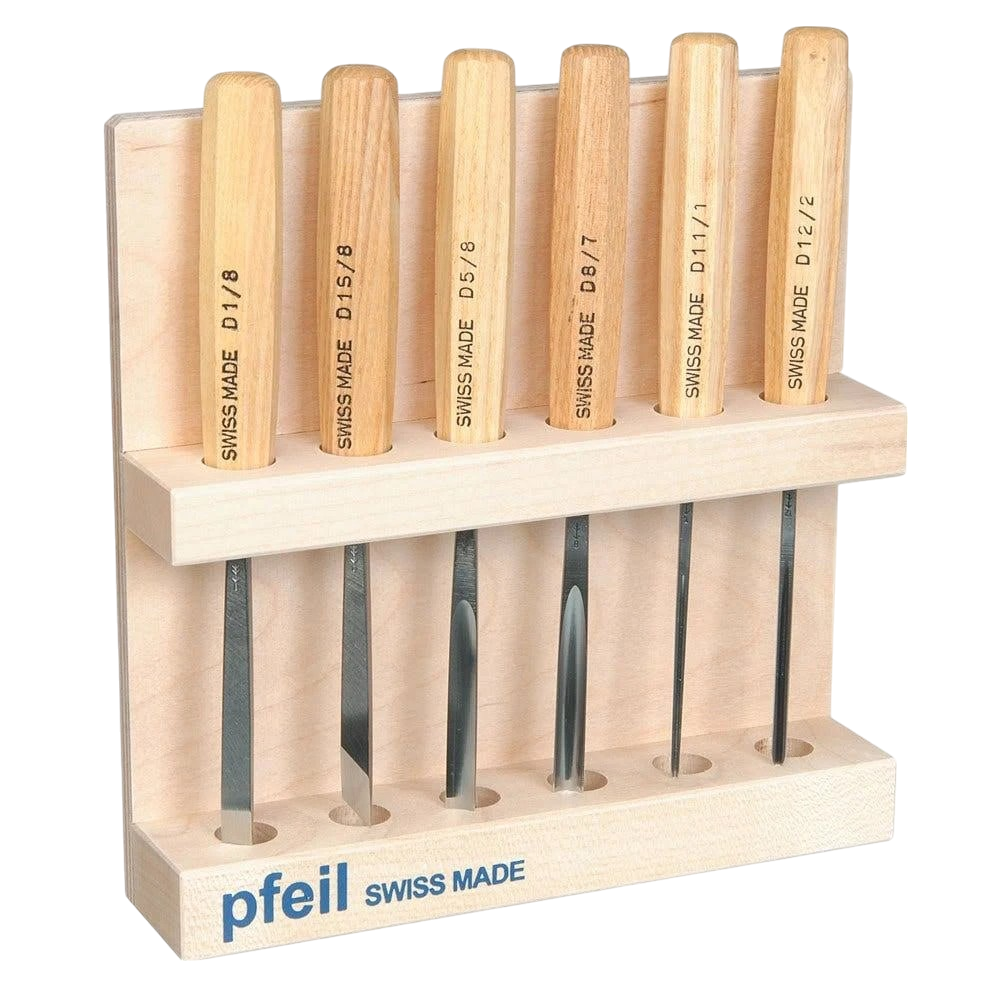 Pfeil Butt Chisel Set - 4 Piece Set