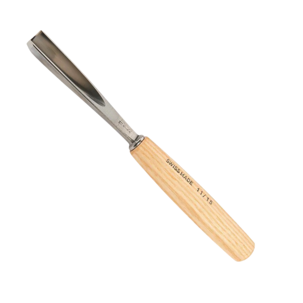 Pfeil Straight Gouge Chisel Sweep 11 / 15mm - 11/15 - Tyzacktools