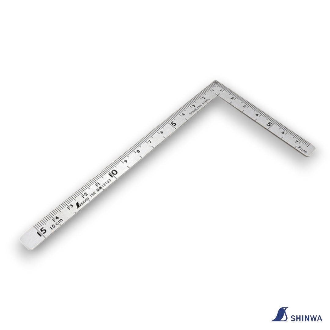Shinwa Japanese Polished Carpenters Try Square 12103 - Tyzacktools