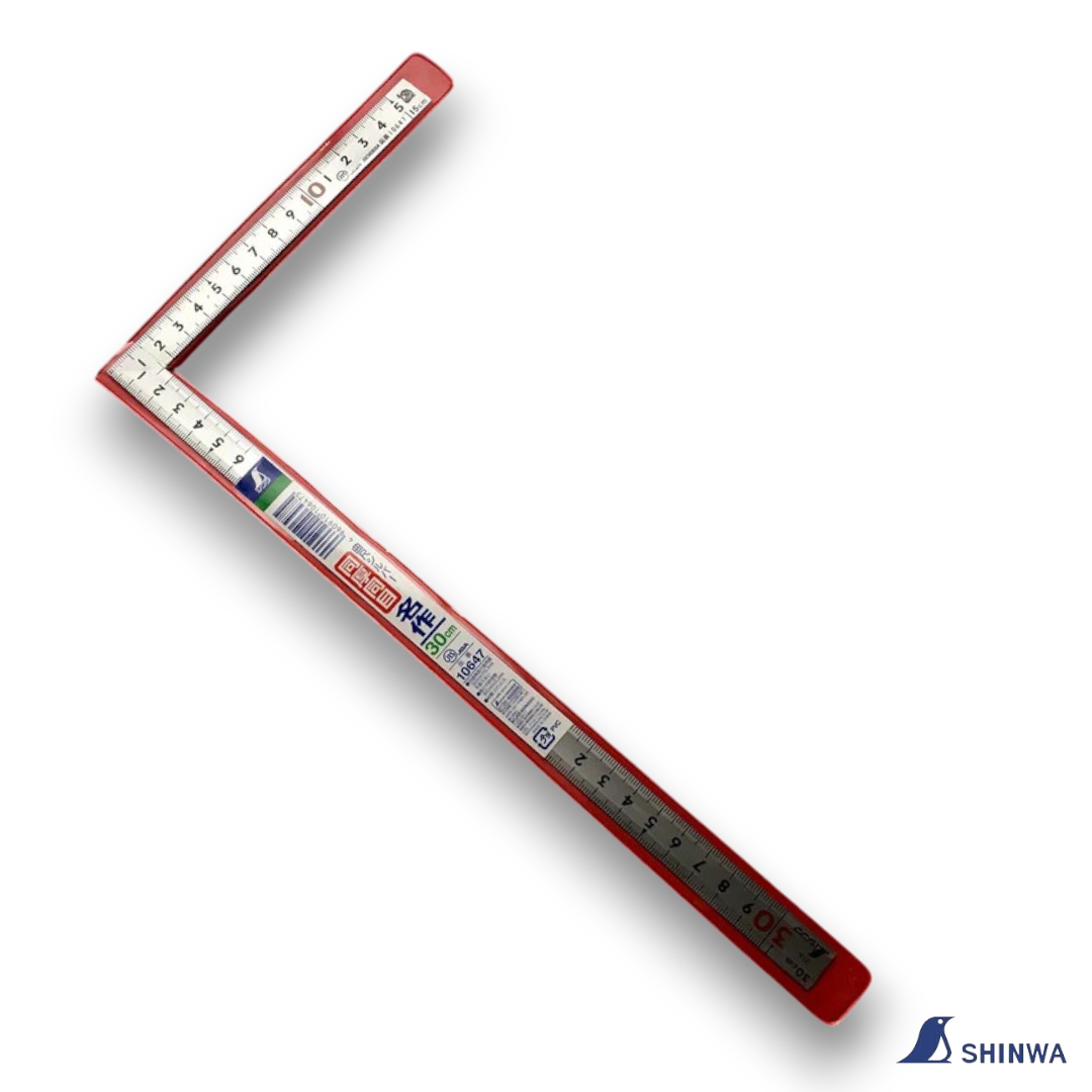 Shinwa 10647 Profiled Carpenters Framing Square Hard Chrome Finish ...