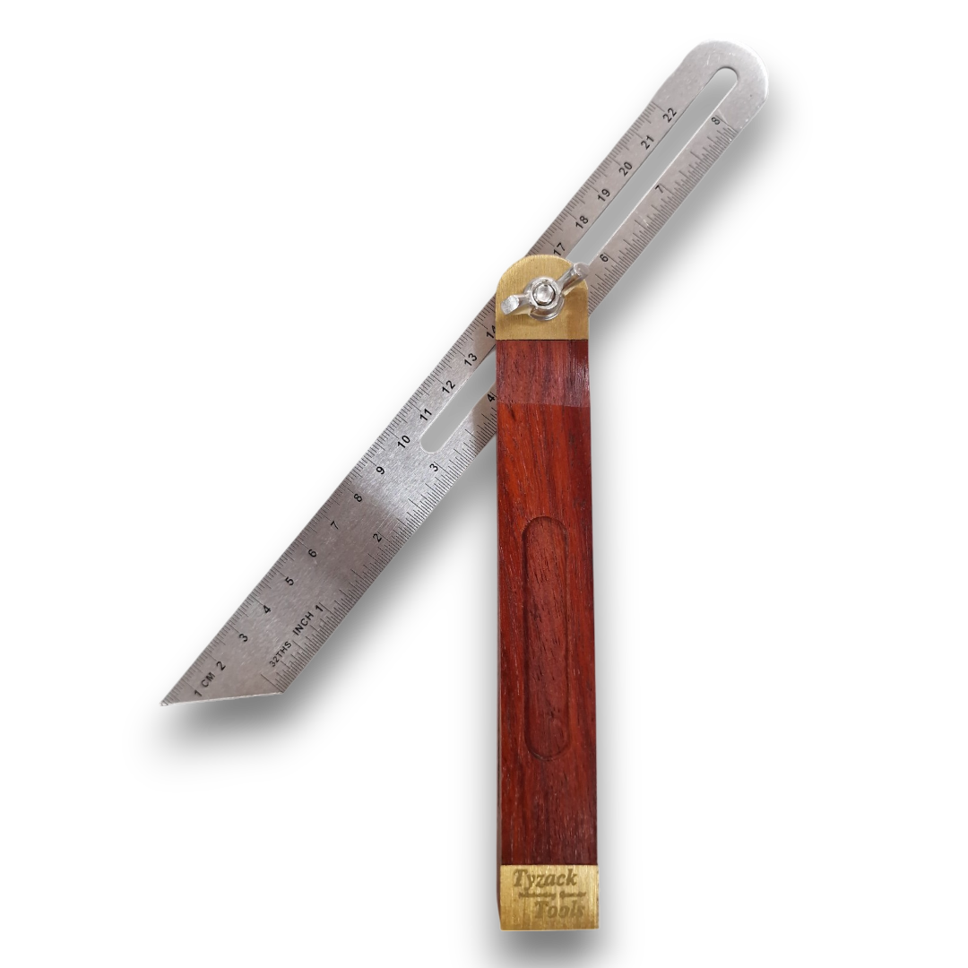 Tyzack 8" Sliding Bevel TYSB8 - Wooden Handle Angle Finder