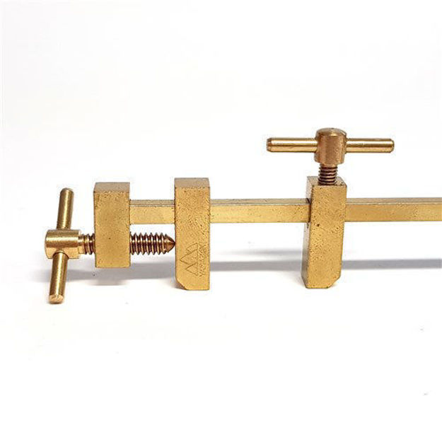 Yamazaki Japanese Hatagane Solid Brass Clamp 90mm - SH-90 - Tyzacktools