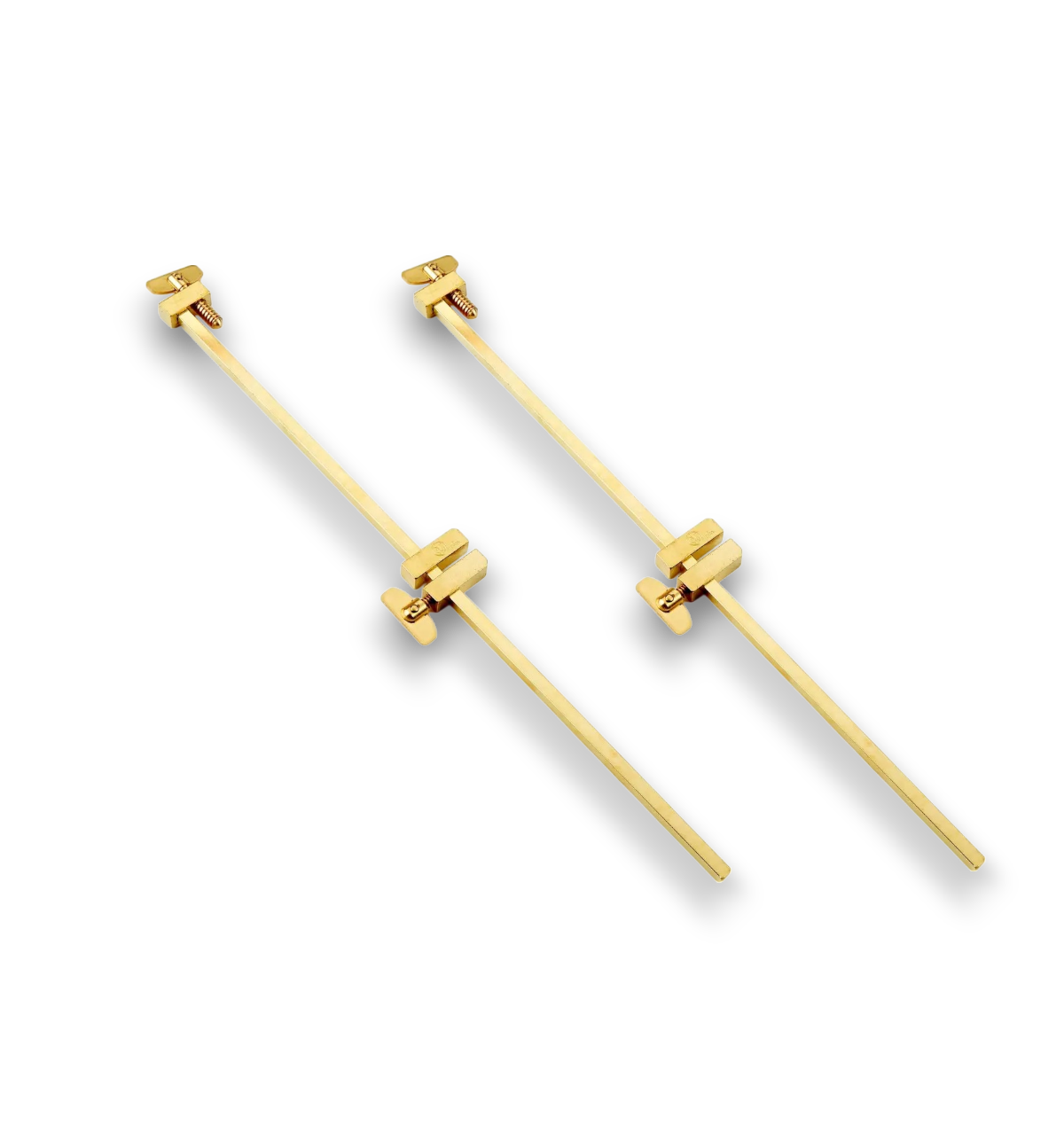 Japanese Hatakane Brass Bar Clamps - 210mm (2 Pack) | Woodworking ...