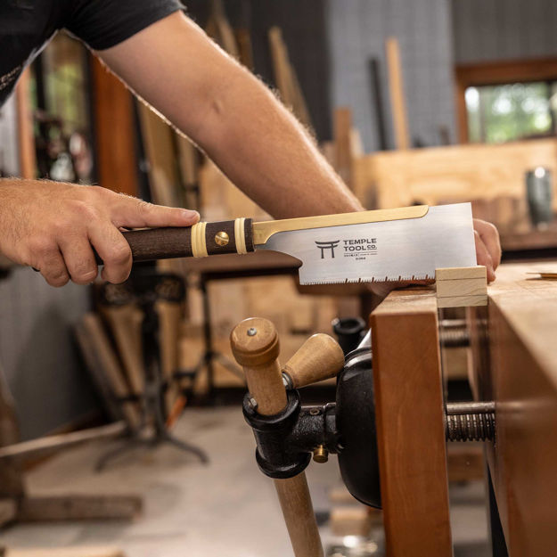 Temple Tool Co. Dozuki Pull Saw | 150mm Fine Universal-Cut - Tyzacktools