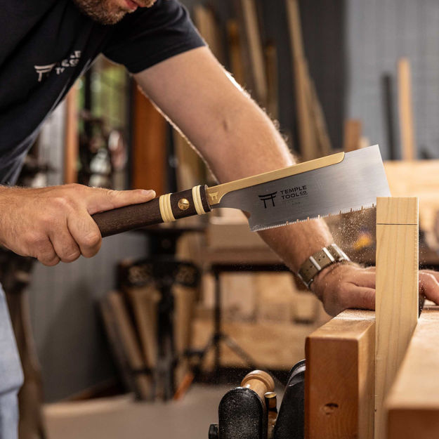 Temple Tool Co. Dozuki Pull Saw | 150mm Fine Universal-Cut - Tyzacktools
