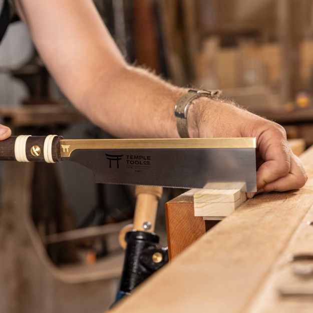 Temple Tool Co. Dozuki Pull Saw | 180mm Ultra-Fine Crosscut | Japanese ...