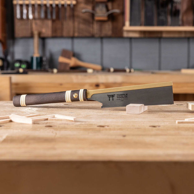 Temple Tool Co. Dozuki Pull Saw | 180mm Ultra-Fine Crosscut | Japanese ...