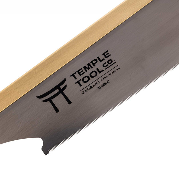 Temple Tool Co. Dozuki Pull Saw | 180mm Ultra-Fine Crosscut | Japanese ...