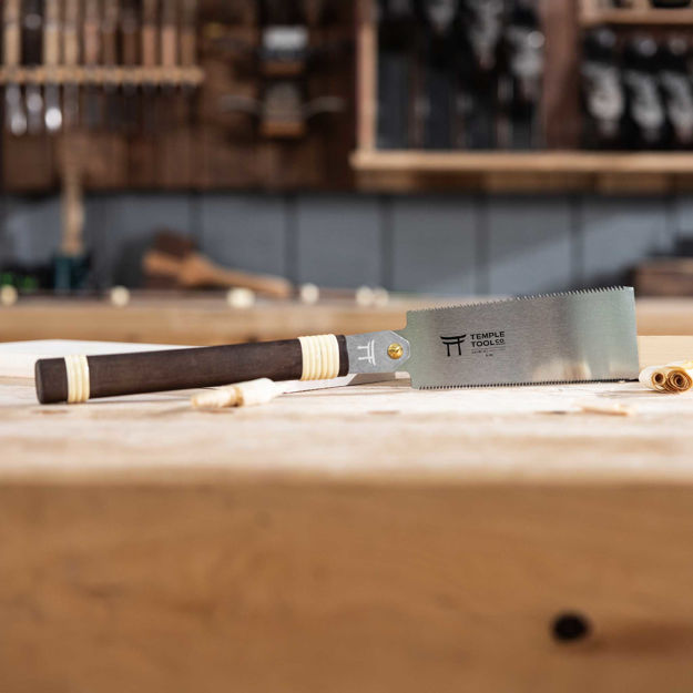 Temple Tool Co. Ryoba Pull Saw | 180mm Double Edge Japanese Hand Saw ...
