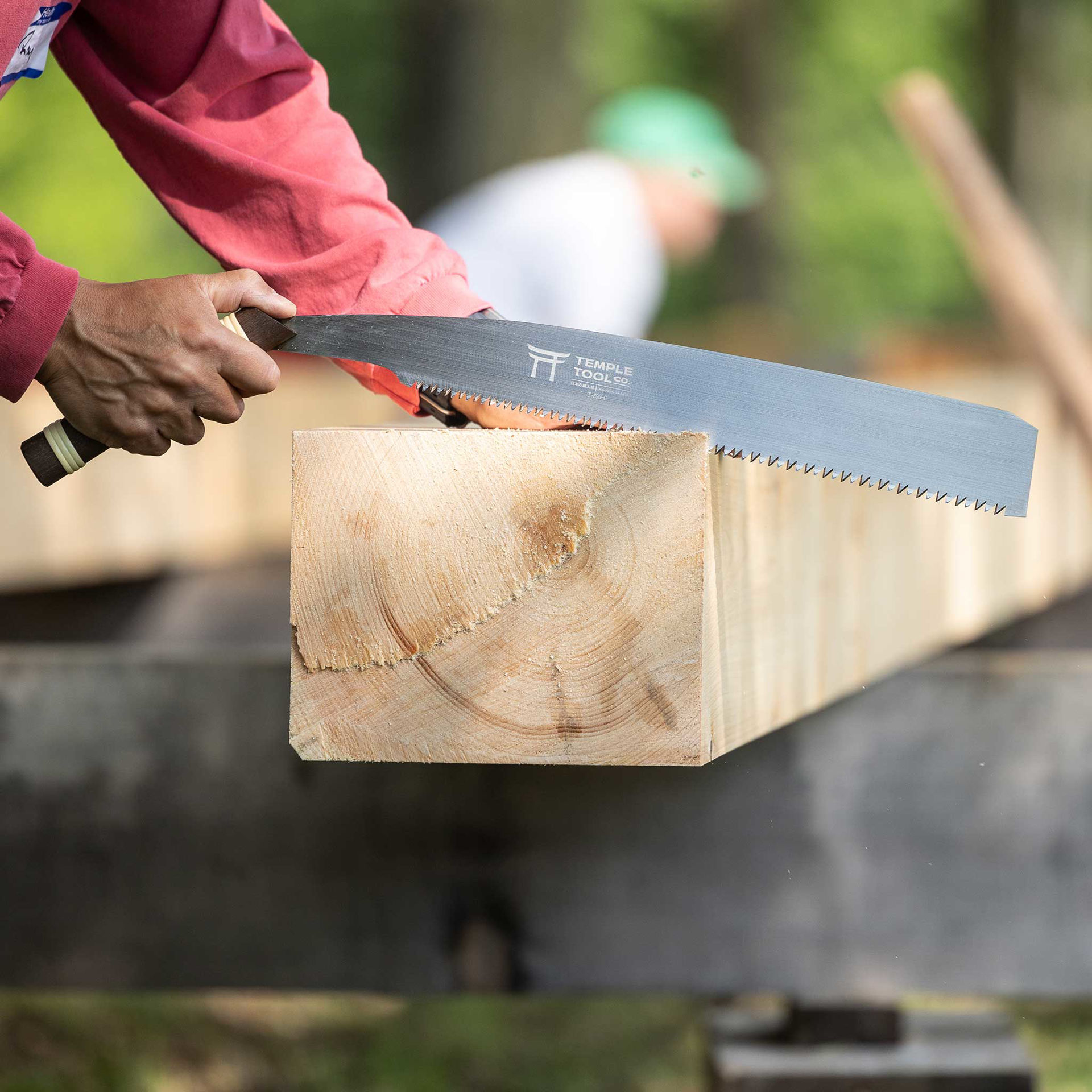 Temple Tool Co. 390mm Crosscut Timber Framing Saw | Japanese Pull Saw ...