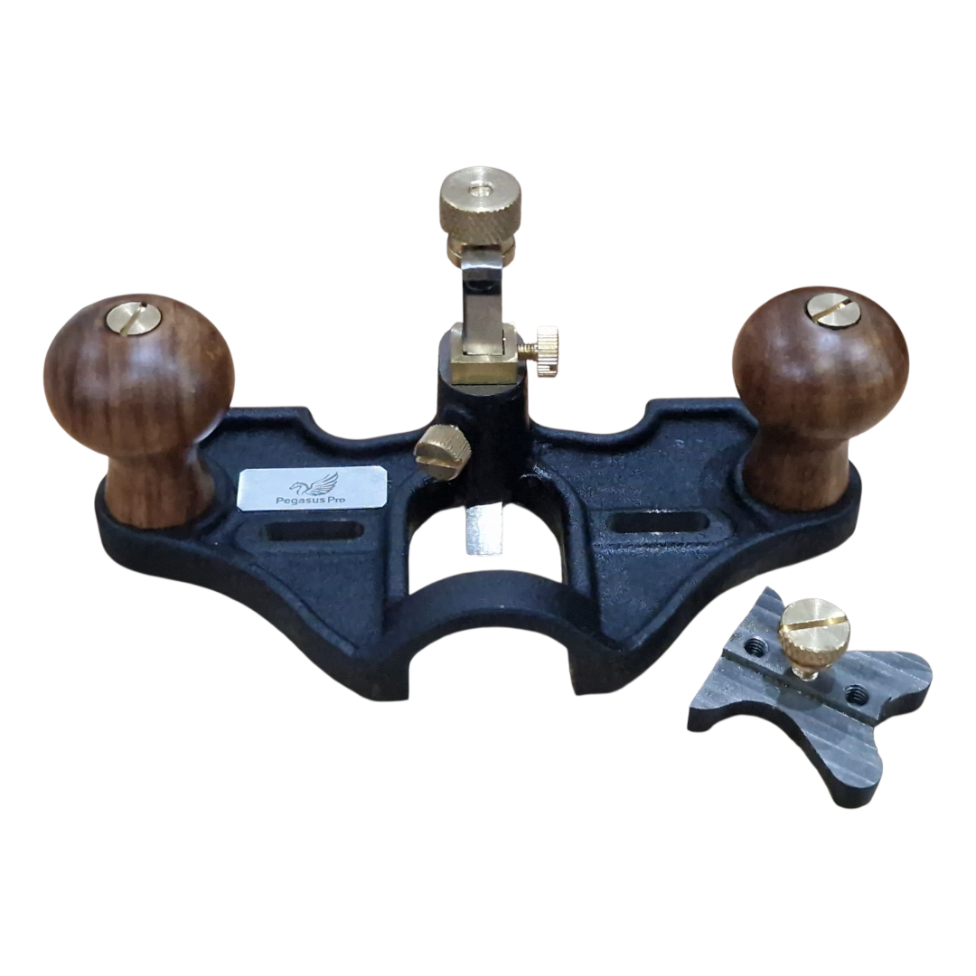 Pegasus Pro Router Plane (Open Throat) | Precision Depth Tool