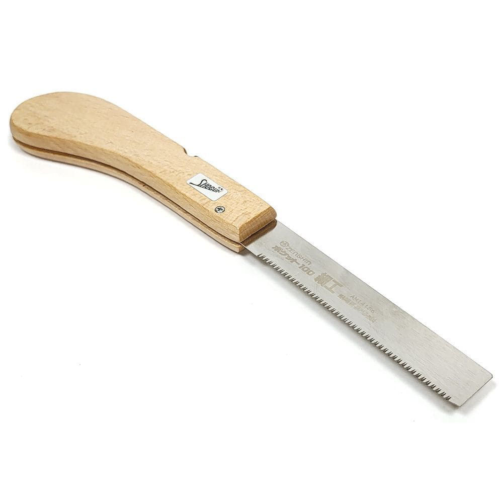 ZHC-7 folding Japanese flush cut saw featuring a 100mm flexible blade ...