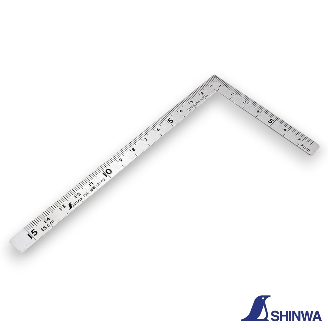 Shinwa Japanese Polished Carpenters Try Square 12103 - Tyzacktools